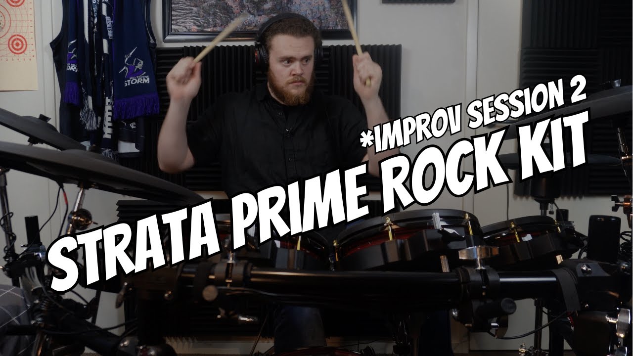 Alesis Strata Prime Rock Kit | Improv Session 2 - YouTube