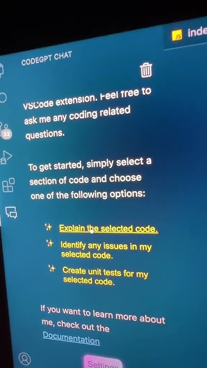 Utiliza ChatGPT dentro de Visual Studio Code - YouTube