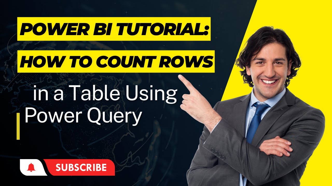 Power BI Tutorial How To Count Rows In A Table Using Power Query YouTube Power BI Tutorial How To Count Rows In A Table Using Power Query YouTube
