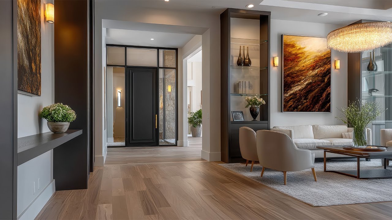 Open-Plan Living Room: Turn Your Cramped Foyer into a Super Cozy Space ...
