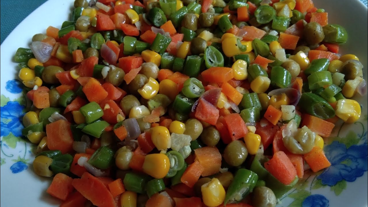 how to cook buttered mix vegetables/jc4cooking - YouTube