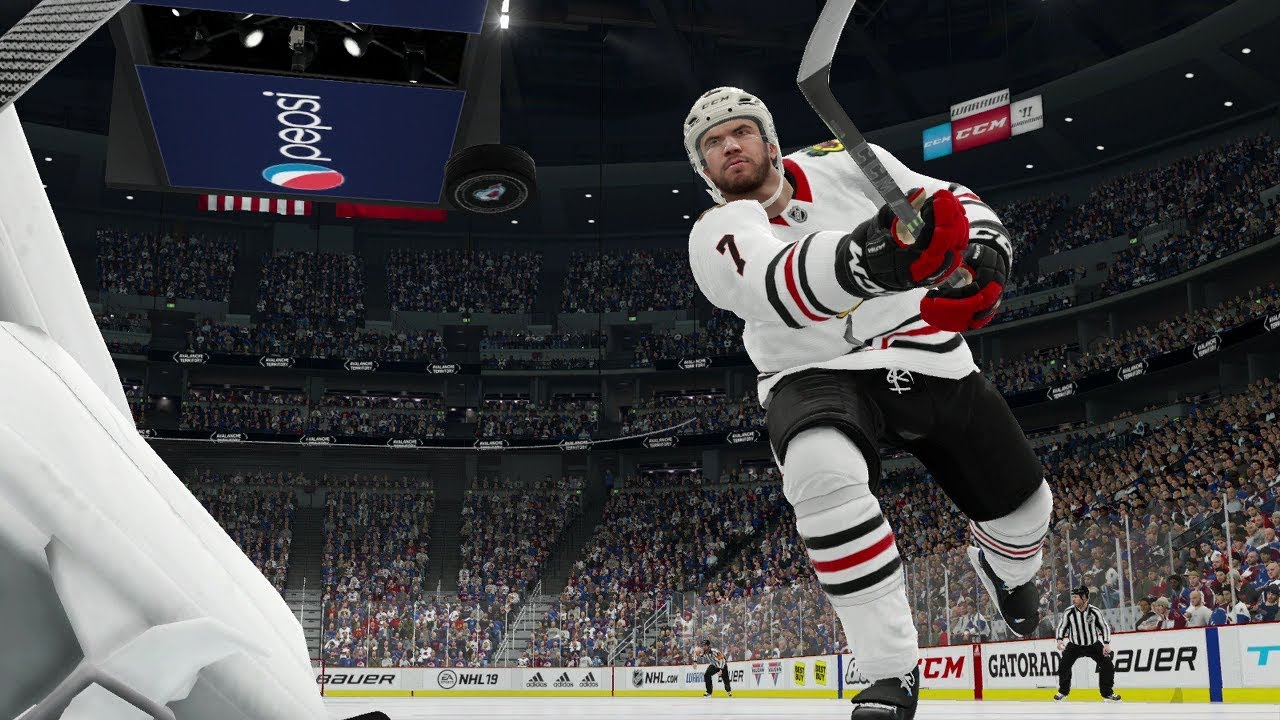 NHL 19 Gameplay Chicago Blackhawks vs Colorado Avalanche (NHL 19 Xbox ...