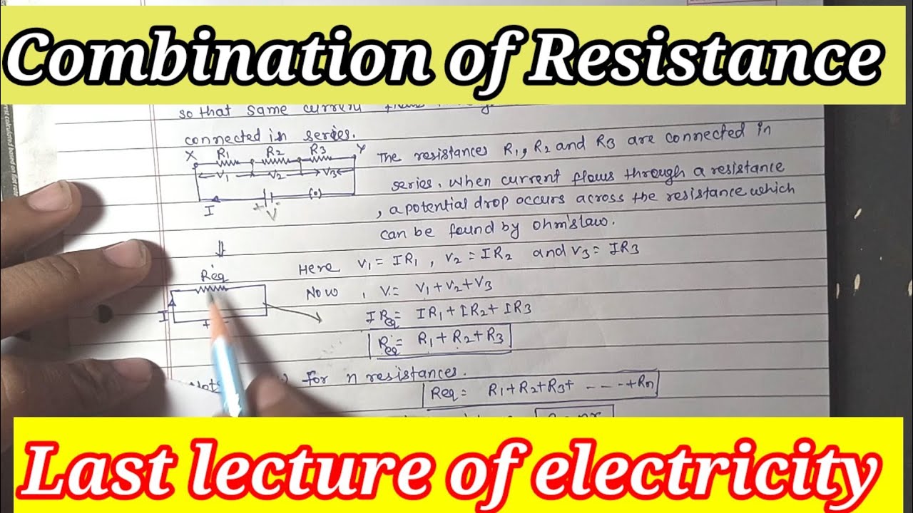 "The Final 10th Grade Electricity Lesson You'll Ever Need" - YouTube