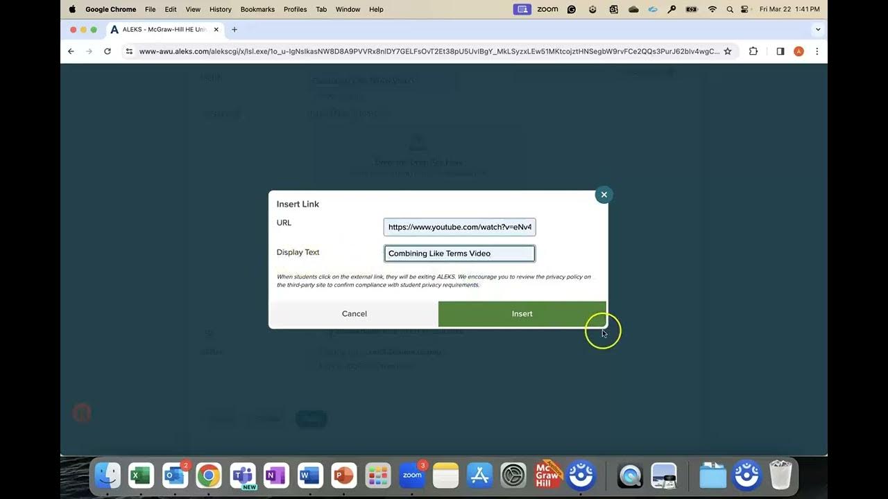 ALEKS How to Upload Instructor Resources - YouTube