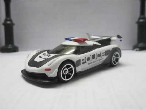 Hot Wheels Custom : Koenigsegg Jesko Police Car - YouTube