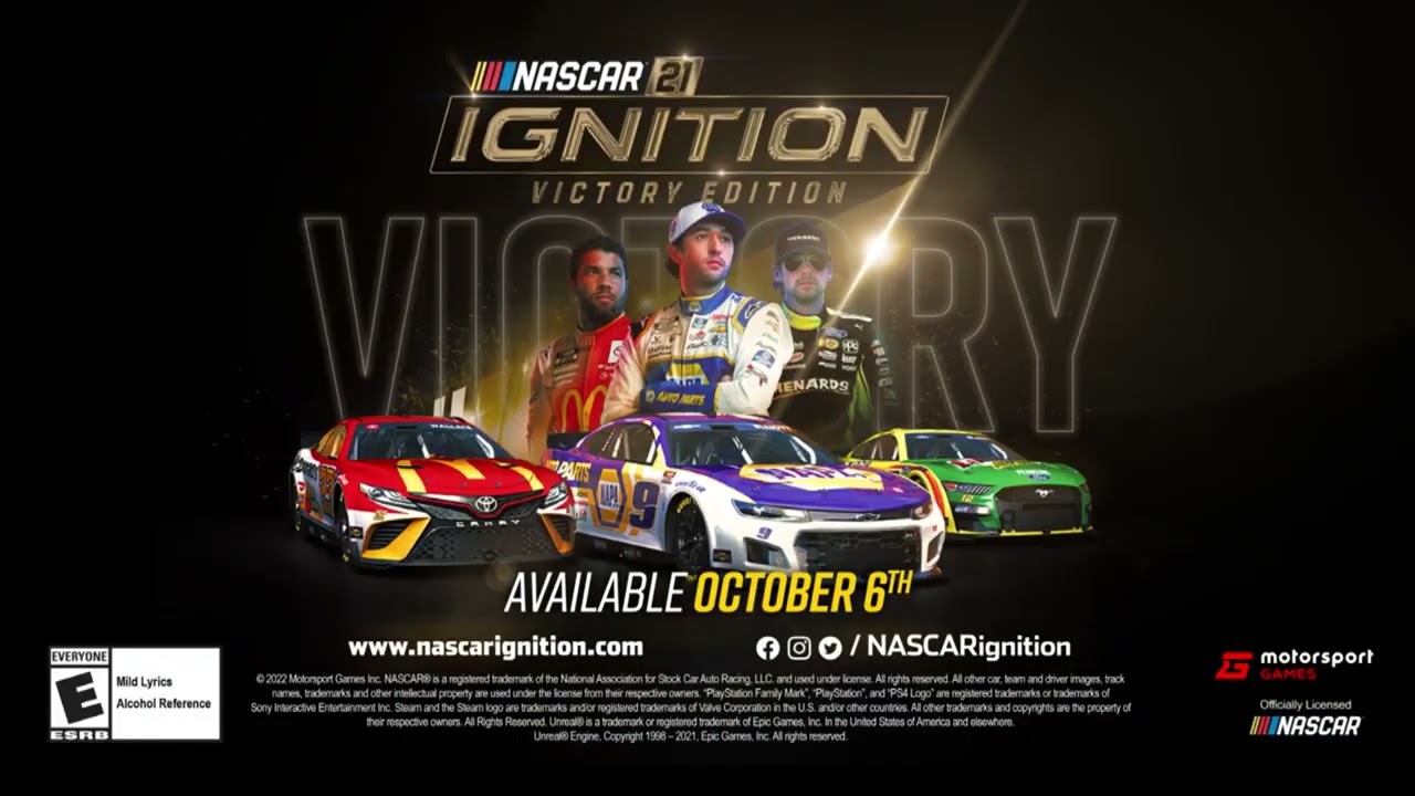 NASCAR 21: Ignition 2022 Season Expansion Summed Up In Under 34 Seconds - YouTube
