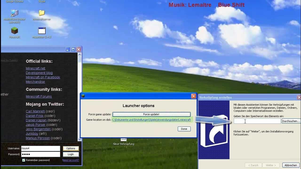 Minecraft Tutorial .minecraft ordner auf Desktop - YouTube