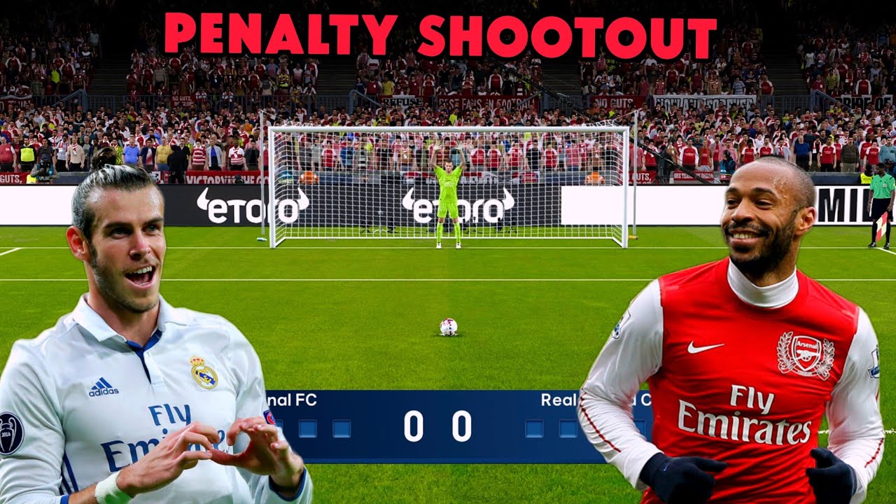 Henry vs Bale, Penalty Shootout, eFootball Gameplay - YouTube