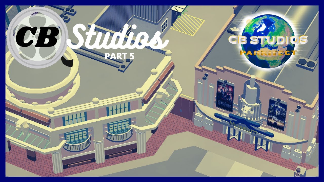 CB Studios - Part 5 - Studio Build (Parkitect) - YouTube