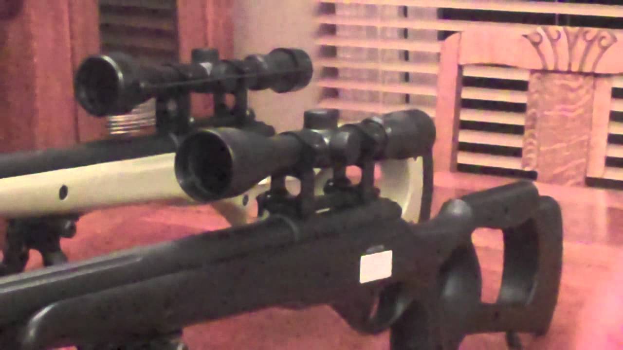 WELL MB10 Airsoft Spring Sniper Rifle - YouTube