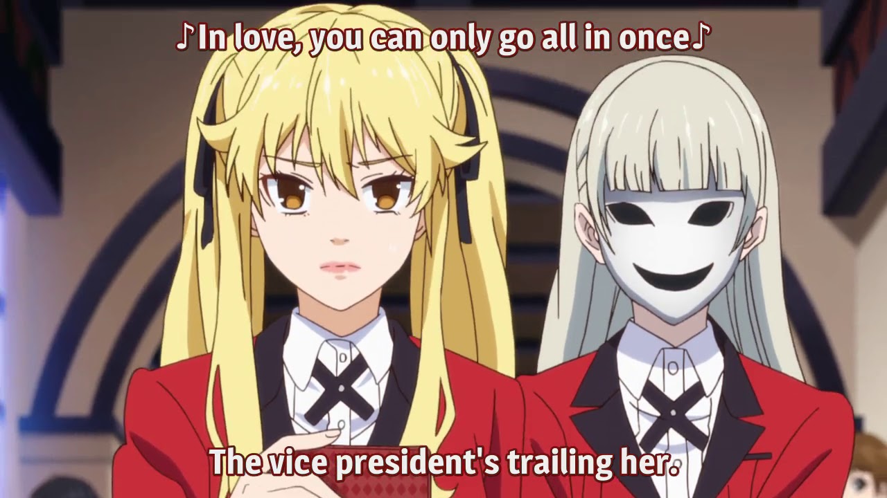 Vice President follows Mary 💀👱‍♀️ (Kakegurui XX 5) - YouTube