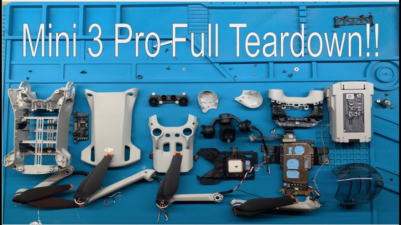 DJI Mini 3 Pro Drone Teardown YouTube DJI Mini 3 Pro Drone Teardown YouTube