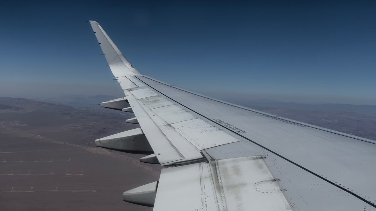 Airbus A321neo WING VIEW | American Airlines | Miami - Las Vegas - YouTube