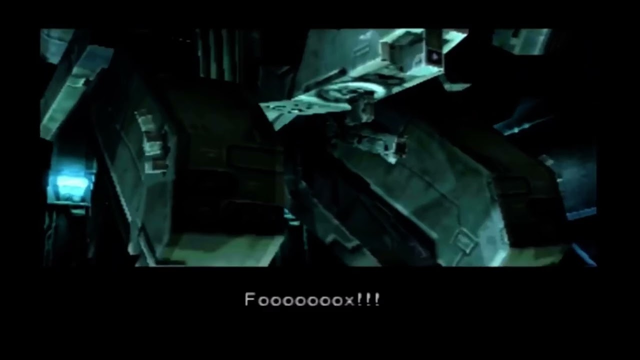 Solid snake screaming fox - YouTube