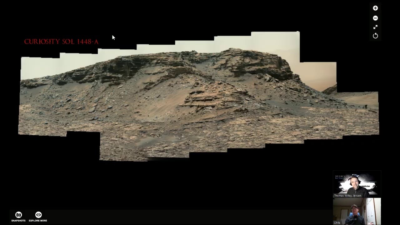 Live Gigapan Search on Mars Chris Moroney (Mars Anomalies) and Thomas ...