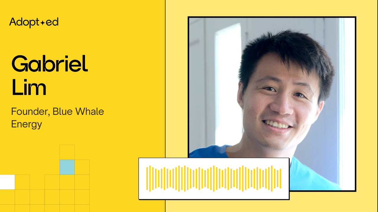 Adopted Podcast Ep.7 | Gabriel Lim: Founder Blue Whale Energy, Sales Whale | AI Inspiration to ...