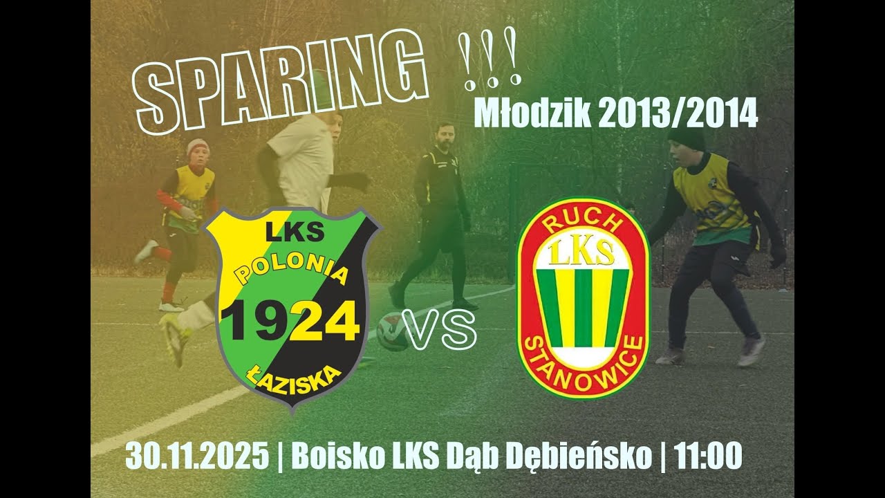Dębieńsko 30.11.2025 | LKS RUCH STANOWICE - LKS POLONIA ŁAZISKA ...