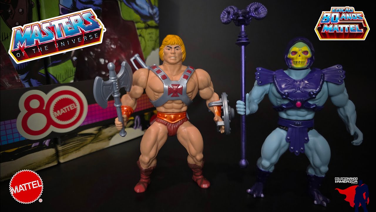 Mattel He-Man & Esqueleto Edição 80 anos de Aniversário - Review em PT ...