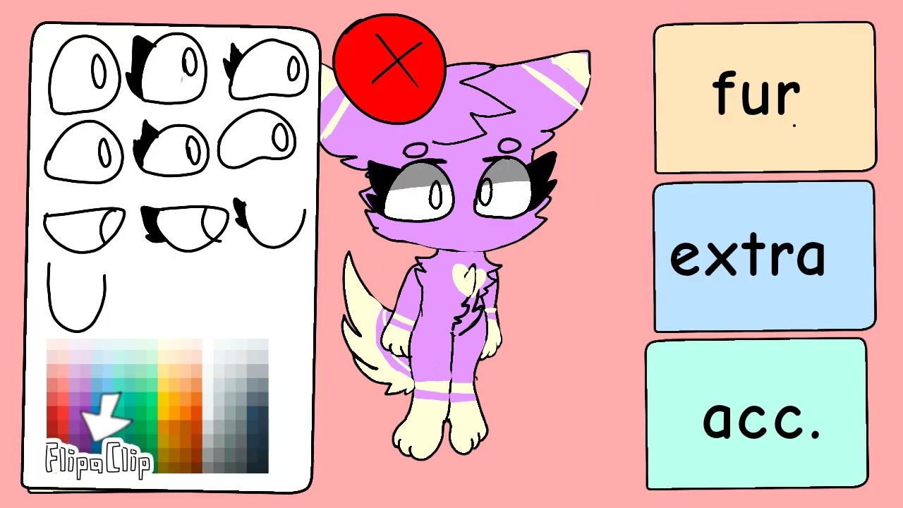 flipaclip character creator - YouTube