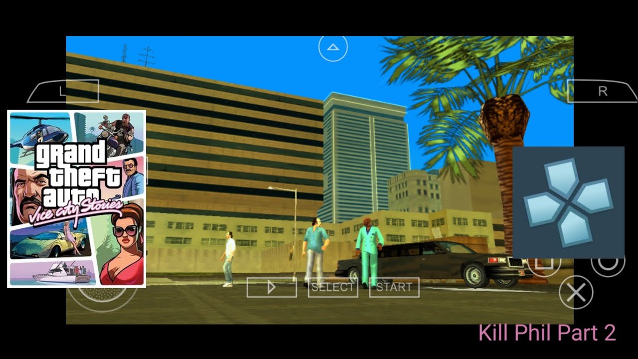 GTA Vice City Stories (PPSSPP) Story Mode Mission 44 - Kill Phil Part 2 - YouTube