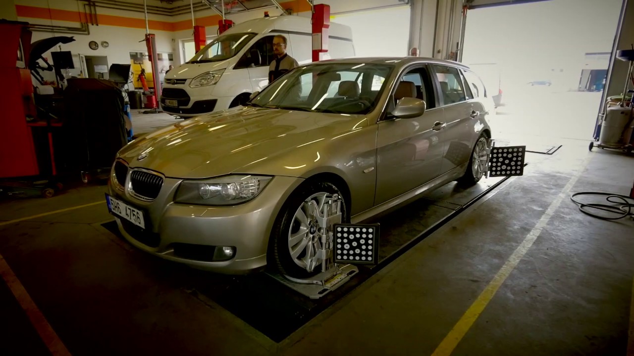 BMW 330d sme obuli do pneumatík PremiumContact 6 - TEST (I.) - YouTube