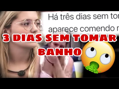 Viih tube está 3 dias sem tomar banho e comendo meleca no BBB