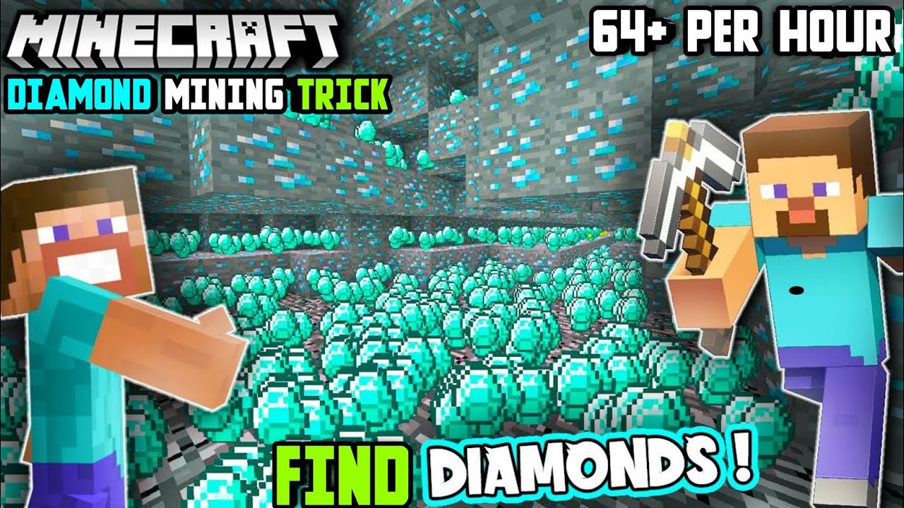 How To Find DIAMOND'S In Minecraft PE 1.20 (HINDI) 🤩 Minecraft Mein ...