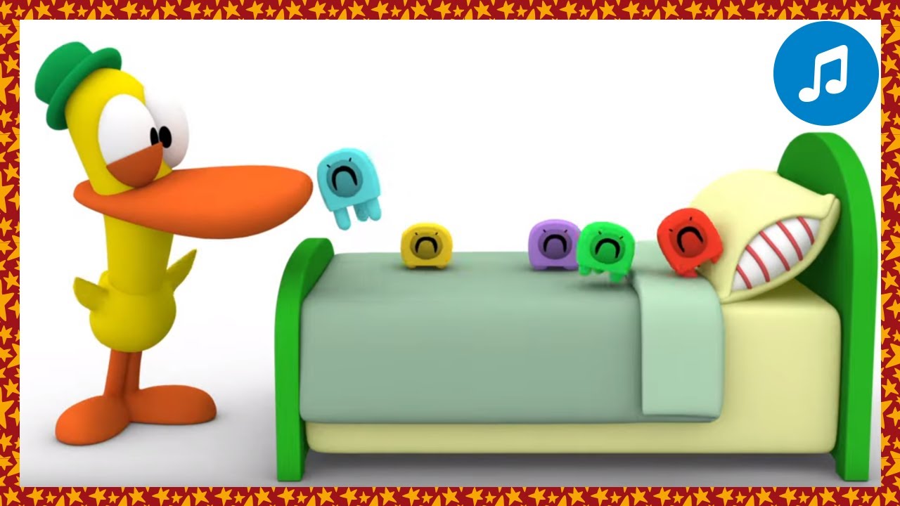 🐒 FIVE LITTLE ALIENS 🐒 | Nursery Rhymes & Baby Songs - Pocoyo - YouTube