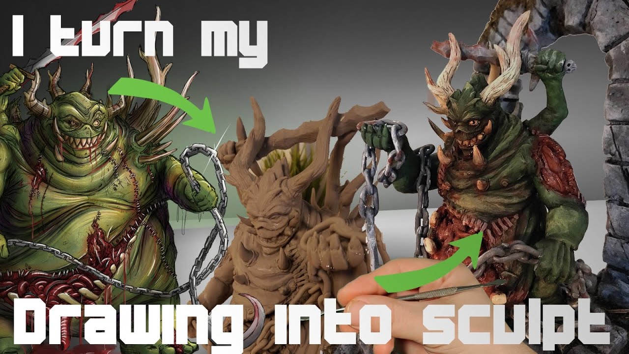 How I turn my drawing into beautiful diorama - Channel trailer - YouTube