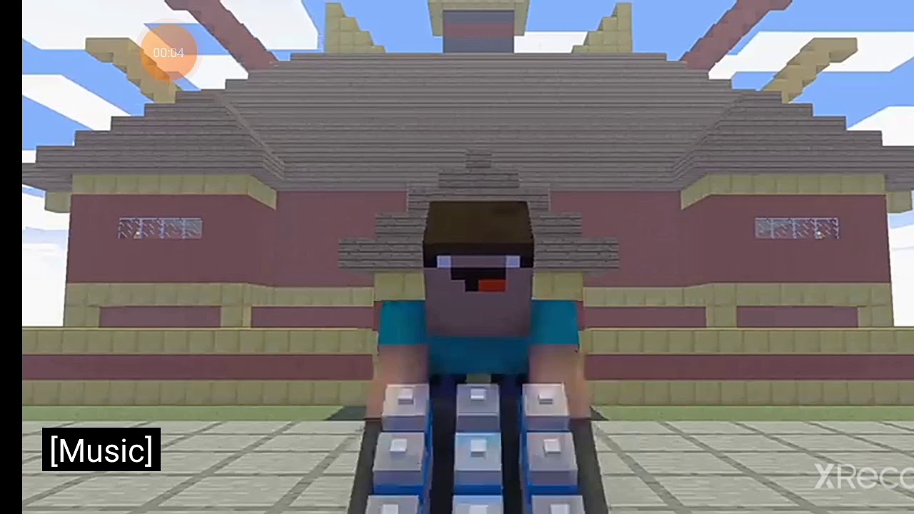 Noob is half god minecraft animation made in krik krik - YouTube