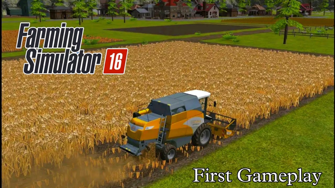 How To Play Fs 16 First Game ? Farming Simulator 16 ! timelapse #fs16 ...