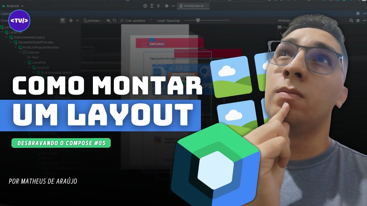 Desvendando o Compose: Como montar um Layout - Part 1 - YouTube