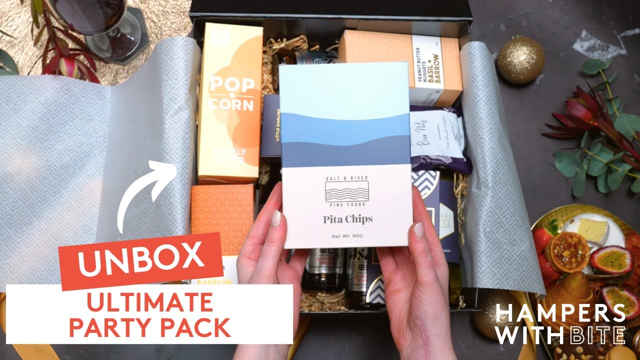 Ultimate Party Pack | Christmas Hampers 2023 I Hampers With Bite - YouTube