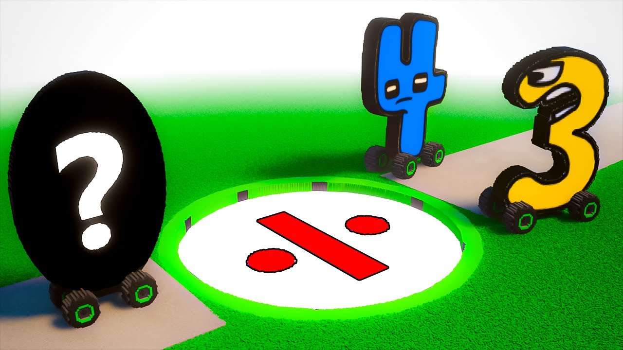 Number Lore CARS Transforming & pass obstacle courses | TEARDOWN - Part ...