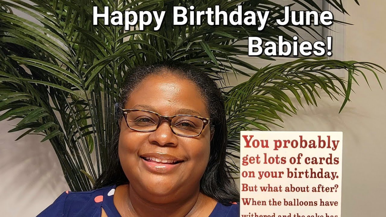 Happy Birthday to all of you June Babies || Box of Greetings - YouTube