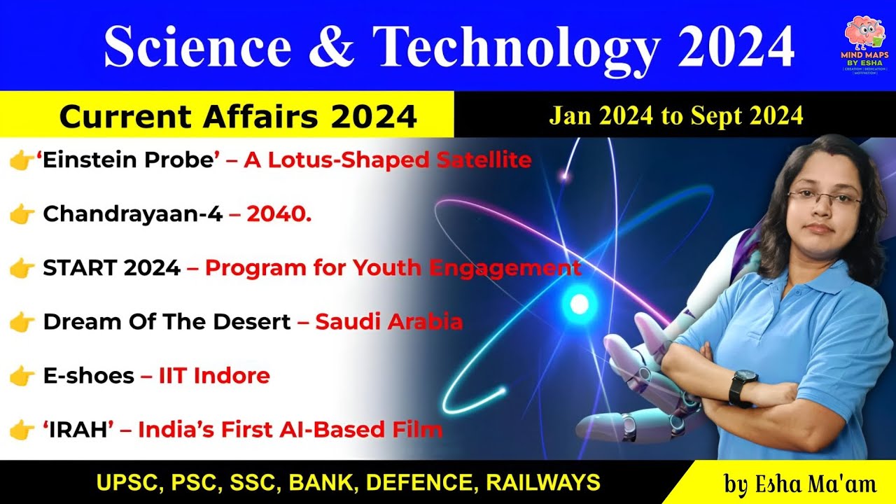 Science and Technology 2024 Current Affairs | Sci & Tech Current ...
