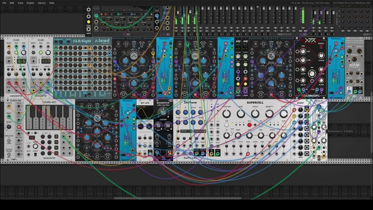 Sequencing AUDIO (octaves and chord) with new DANT Nu-PolySplice - YouTube