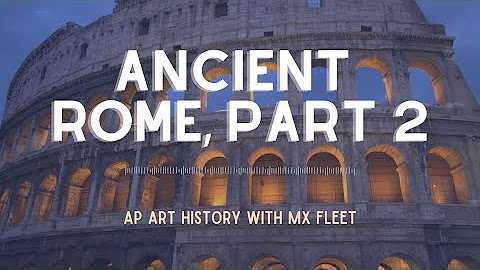 AP Art History Unit 2 - Ancient Mediterranean - YouTube