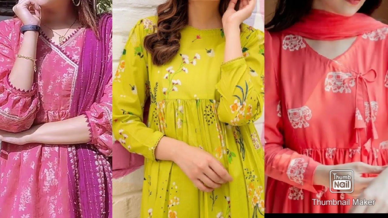 New Stylish Chunat/Plates Kurti Designs ll Chunat Frocks Designs Ideas ...