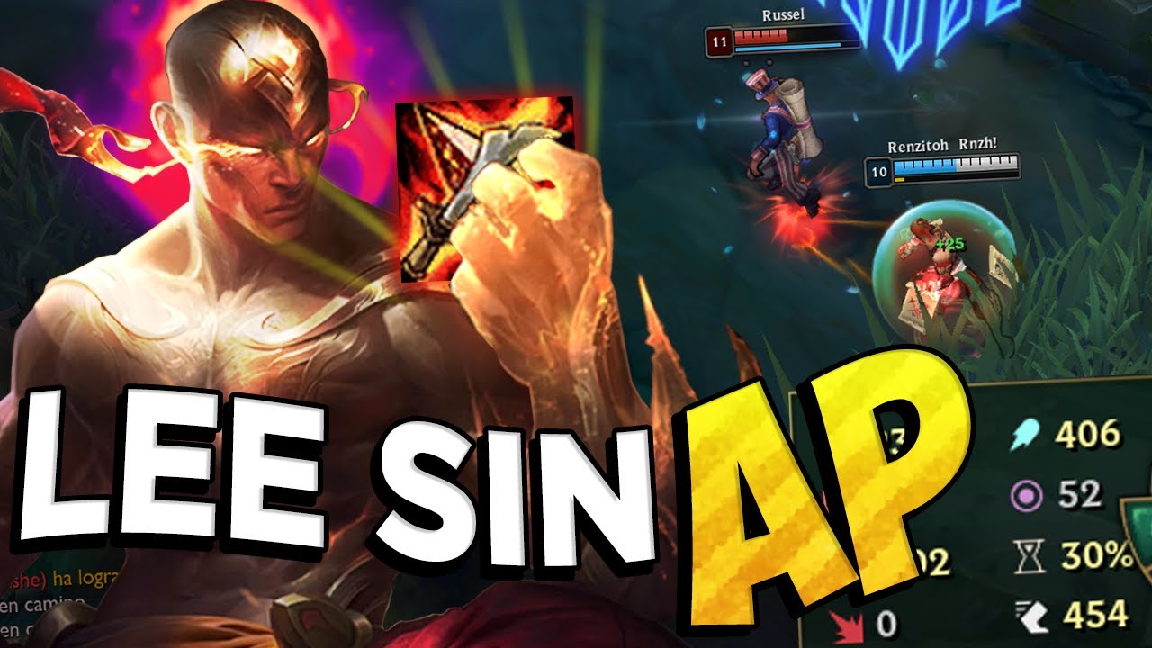 LEE SIN AP ⭐ La Build No Convencional DEFINITIVA #LeagueOfLegends - YouTube