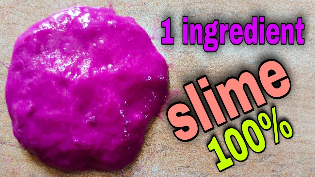 Real 1ingreadiant Slime,only Gohnsons,Easy Slime Recipe//slime corner ...