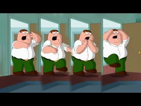 Family Guy - Peter freaking out faster and faster - YouTube