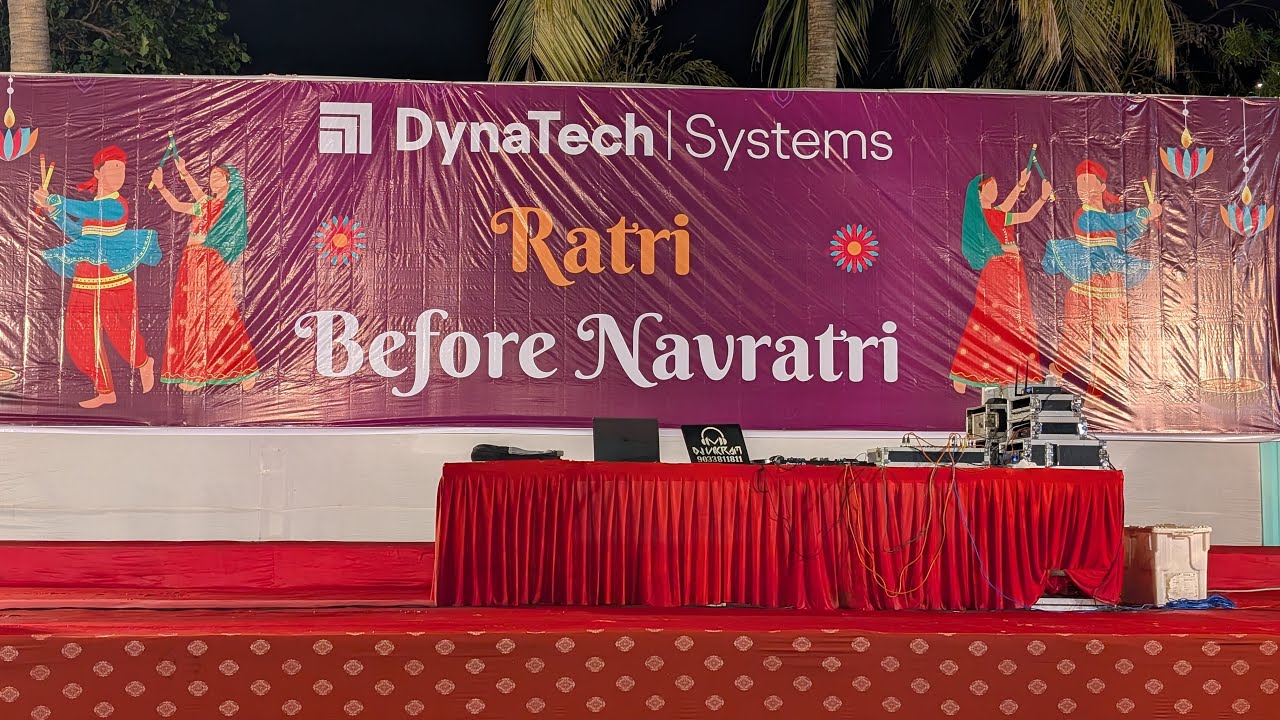 Ratri Before Navratri A Night to celebrate culture and joy! - YouTube