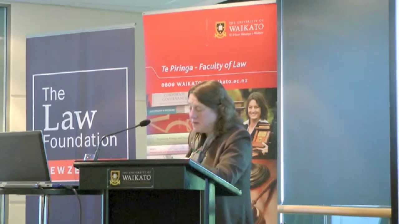 NZ Law Foundation 2014 Distinguished Visiting Fellow Professor Jane C ...
