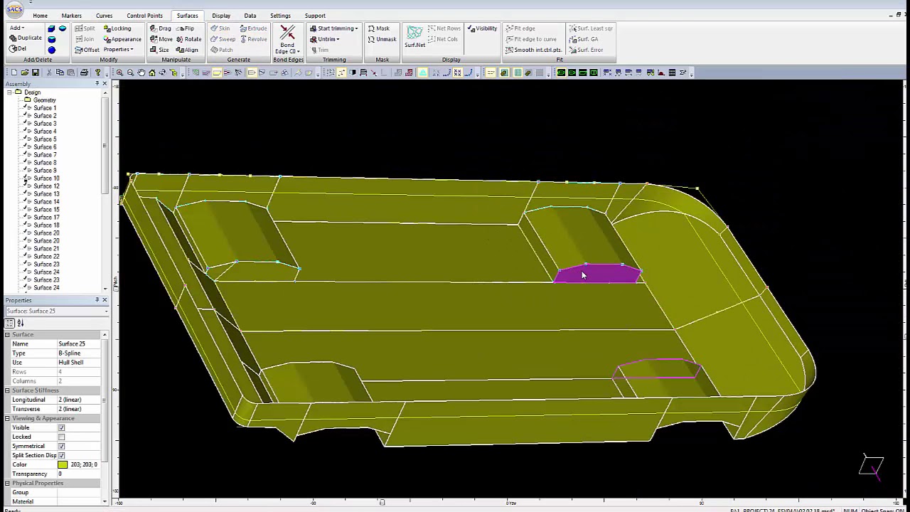 Guide to 3D modeling in SACS Hull Modeler. Part 2 - Sacs tutorial - YouTube
