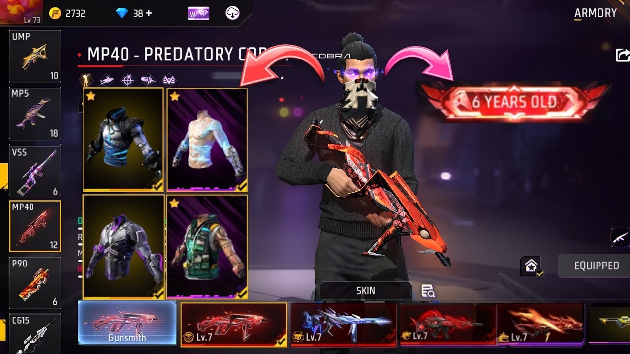 6 Years Old Id Video|| Free fire Returns|| FF GAMING - YouTube