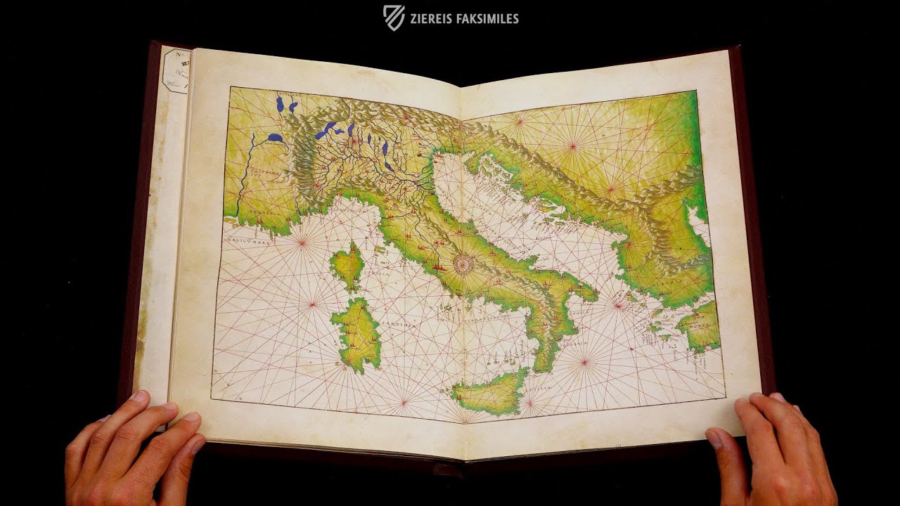 THE PORTOLAN ATLAS OF BATTISTA AGNESE - CODEX PETERSBURG - Browsing ...