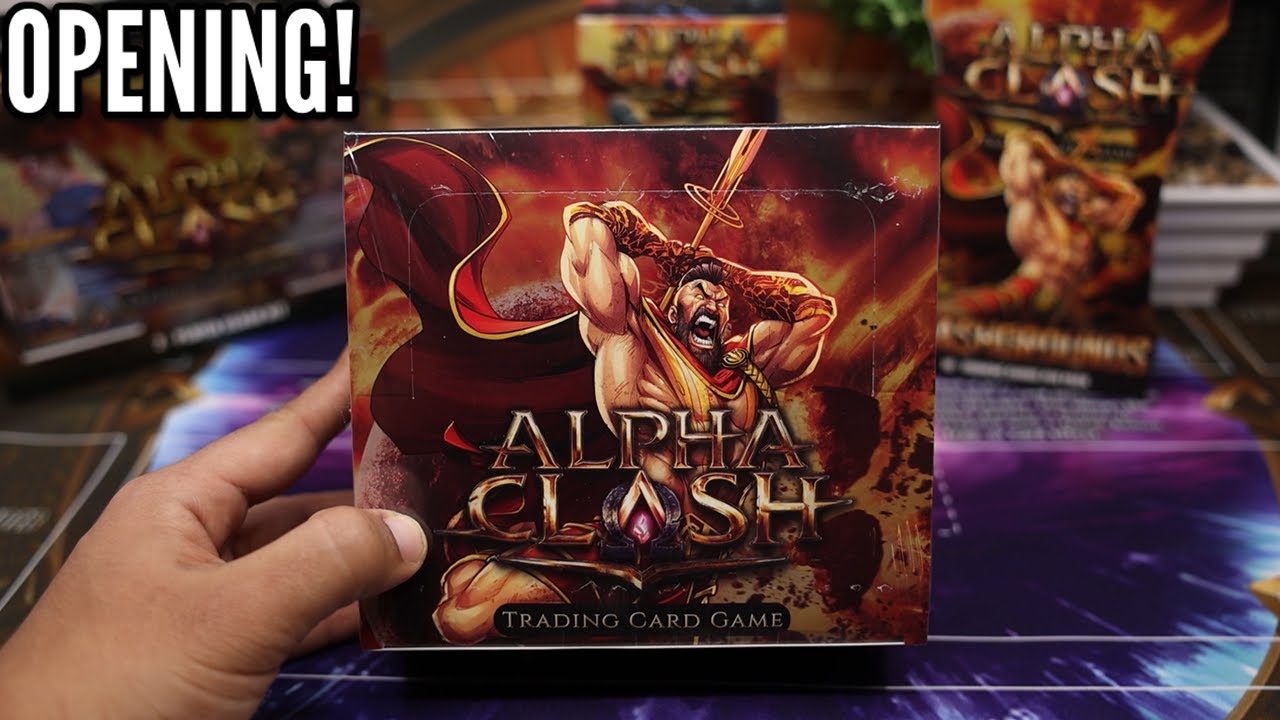 The Official Alpha Clash Set 2 Booster Box Opening! (ClashGrounds ...