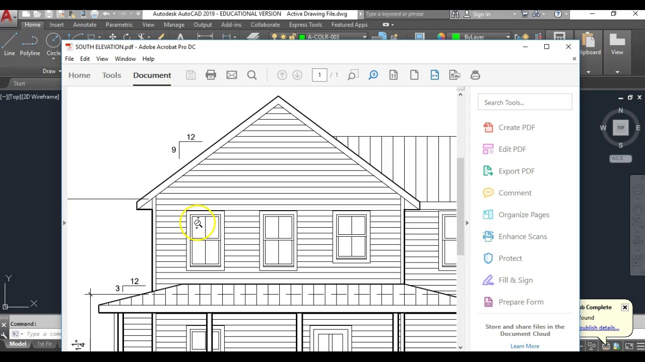 Elevations Layers in AutoCad - YouTube