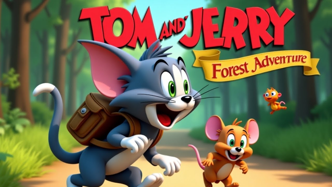 🌲 Tom & Jerry’s Exciting Forest Adventure! 🐱🐭 | Fun Cartoon for Kids ...